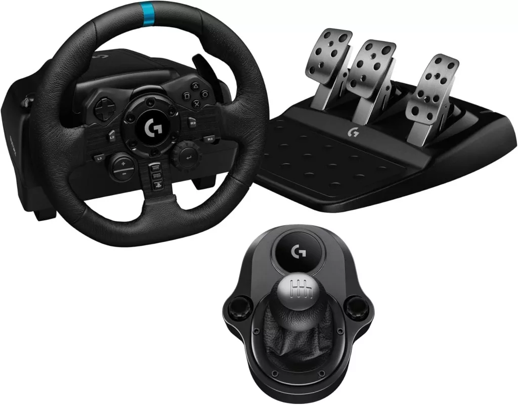 Logitech G923 SE Racing Wheel and Shifter Combo USB Kormány Fekete (PS4 ...