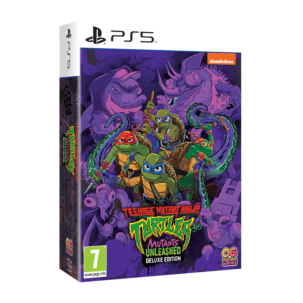 Teenage Mutant Ninja Turtles: Mutants Unleashed Deluxe Edition PS5 ...