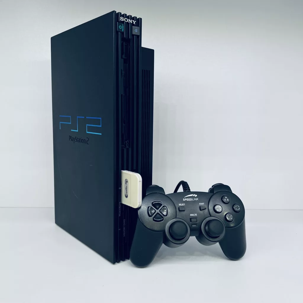 Playstation 2 SCPH-3904 játékcsomag utángyártott kontrollerrel ...